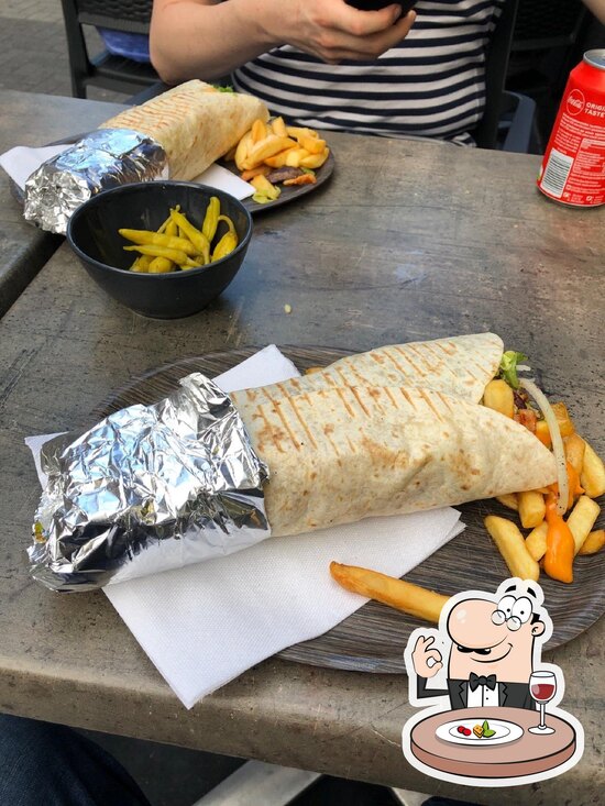 Menu at Snack Aydin, Hasselt