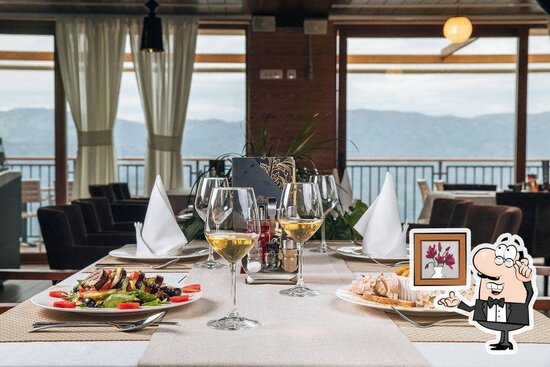 Menu at Hotel Sokoline restaurant, Montenegro