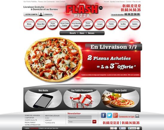 Flash Pizza pizzeria, Palaiseau