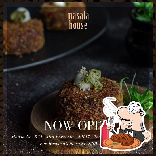 Menu at Masala House Goa, Pilerne