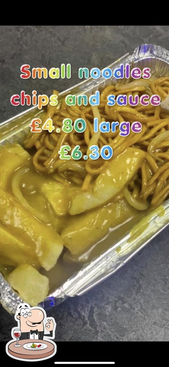 Menu at Beverly Way Dynasty fast food, Peterlee