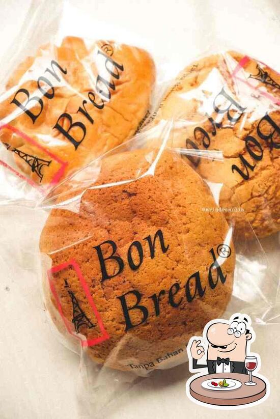 Menu at Bon Bread cafe, South Jakarta