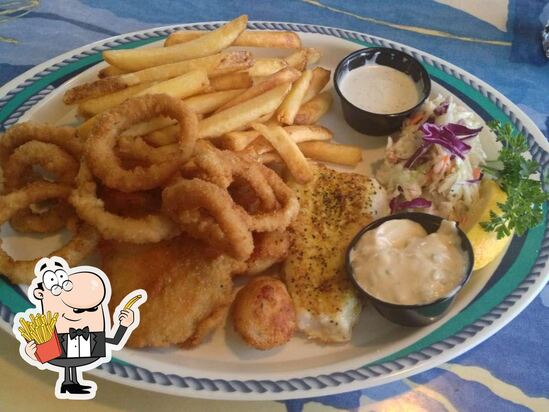 Menu at The Fish Place restaurant, Fort McMurray