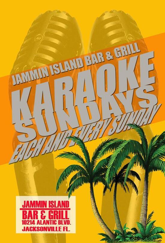 Menu at Jammin Island Bar And Grill, Jacksonville