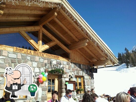 Menu at La Baita Rifugio pub & bar, Italy