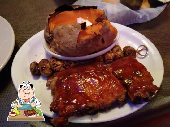 Carta de barbacoa Logan's Roadhouse, McAllen, S 10th St