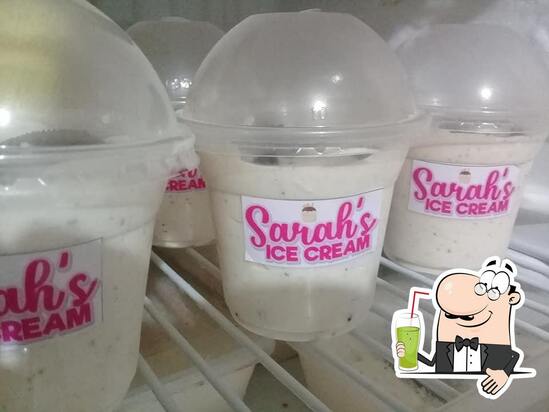 Menu at Sarah's Ice Cream Official restaurant, Tacloban City