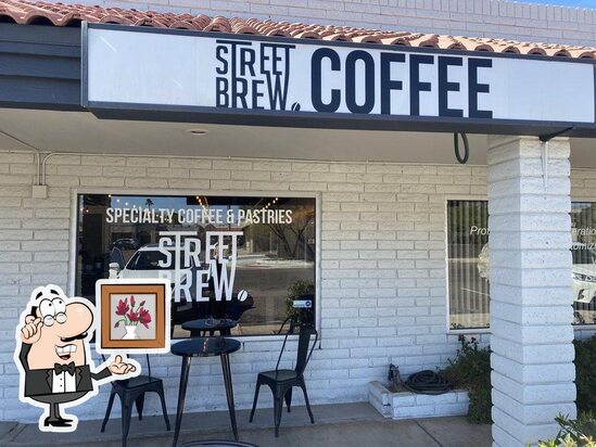 Menu at Street Brew cafe, Scottsdale