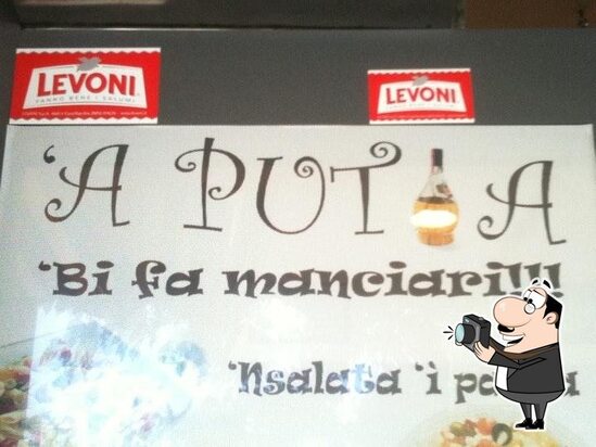 Menu au La Putia restaurant, Messine