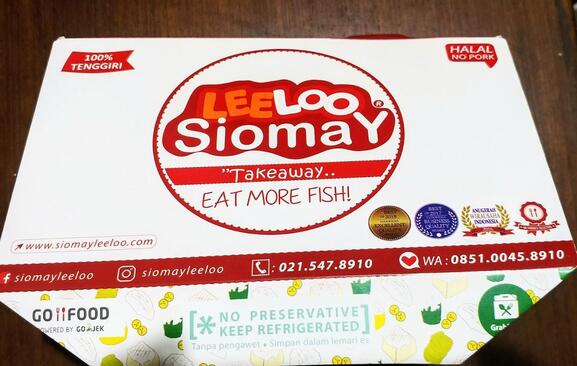 Carta del restaurante LeeLoo Siomay, Tangerang del Sur, PPF9+GC7