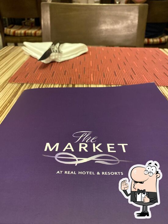Menu at The Market restaurant, Santo Domingo