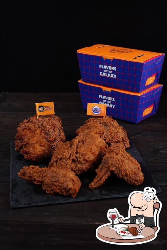 Menu at Hangry Rancasari - Moon Chicken x San Gyu x Ayam Koplo x Dari ...