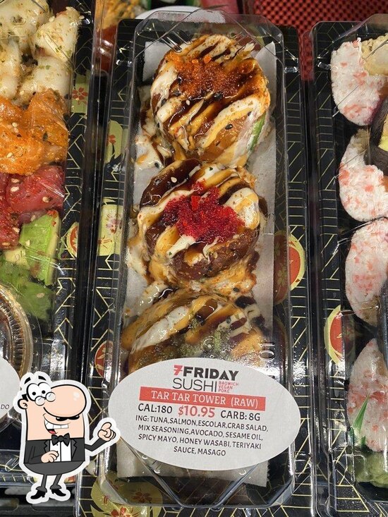 Menu at 7Friday Sushi restaurant, Cypress