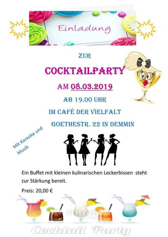 Menu at Cafe der Vielfalt, Demmin