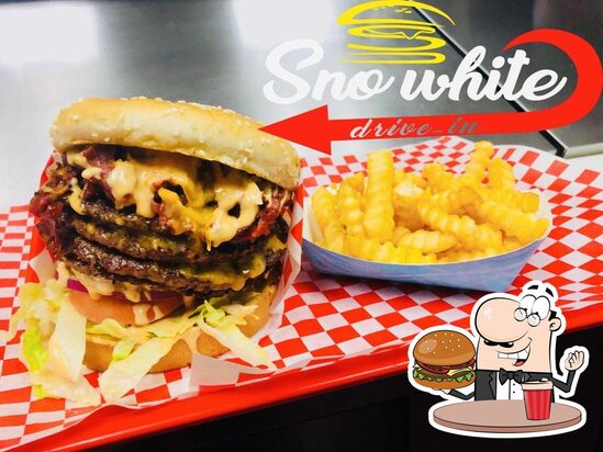 Menu at Sno-White Drive In restaurant, Tulare