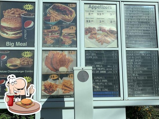 Super Burger Drive-In, 1585 W Olive Ave in Porterville - Restaurant ...