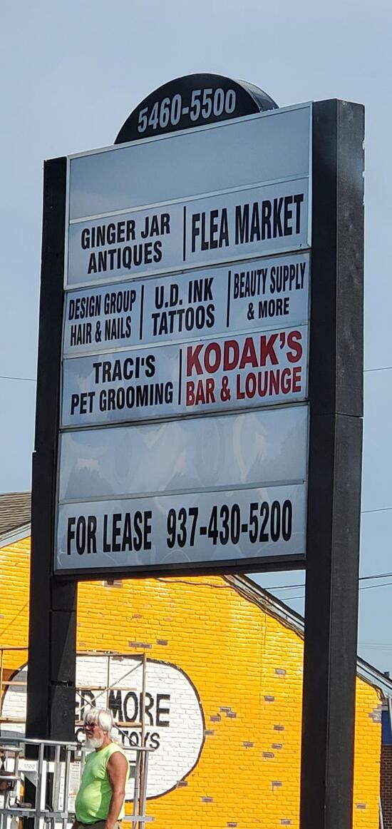 Menu at Kodak's pub & bar, Huber Heights