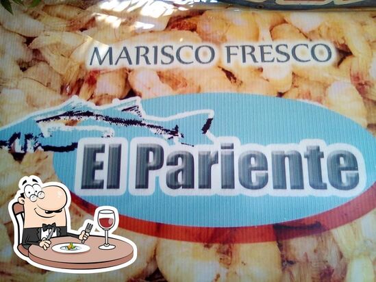 Menu at Mariscos el pariente restaurant, Ciudad Obregón