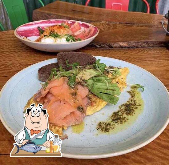 Carta del café The Shack Gymea, Gymea