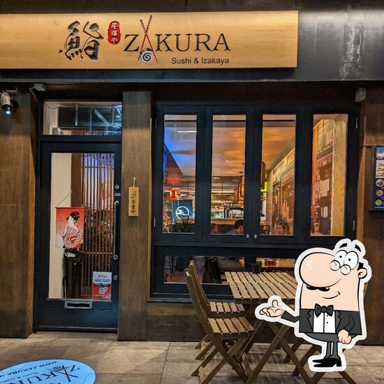 Menu at Zakura Ranelagh restaurant, Dublin