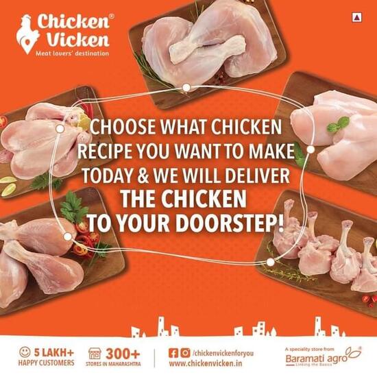 Menu at CHICKEN VICKEN Baramati agro.Purva Enterprises, Takawe Bk