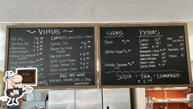 Menu at Mankins Causeway Cafe, Holden Beach