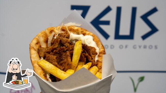 Menu da Zeus Greek God of Gyros, Zurigo, Hardstrasse 243