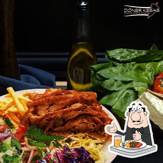 Speisekarte von Berlin Döner Kebab restaurant, Novi Sad