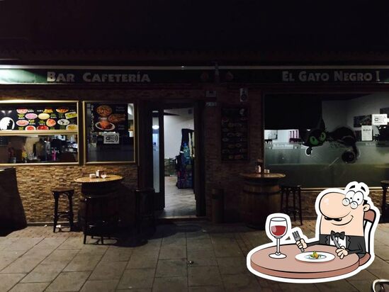 Menu at El Gato Negro pub & bar, Madrid