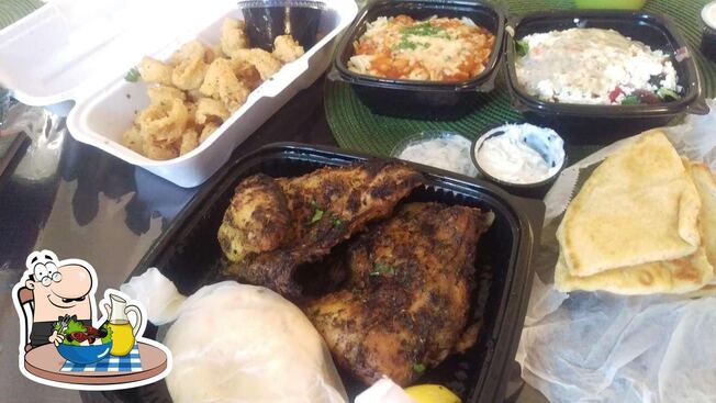 Menu at The Big Greek Cafe, Rockville, Norbeck Rd