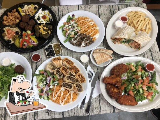 Menu at The gyro platter restaurant, East Orange
