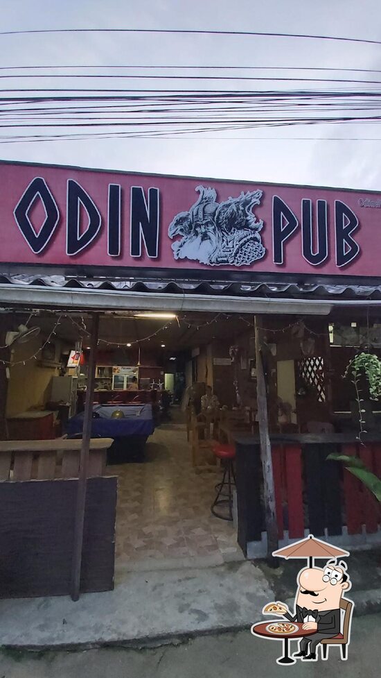 Menu at ODIN PUB, Koh Chang Tai