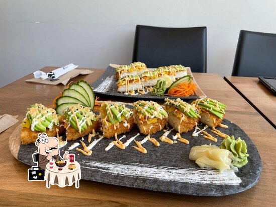 Menu at Sushi Shop restaurant, Hamilton