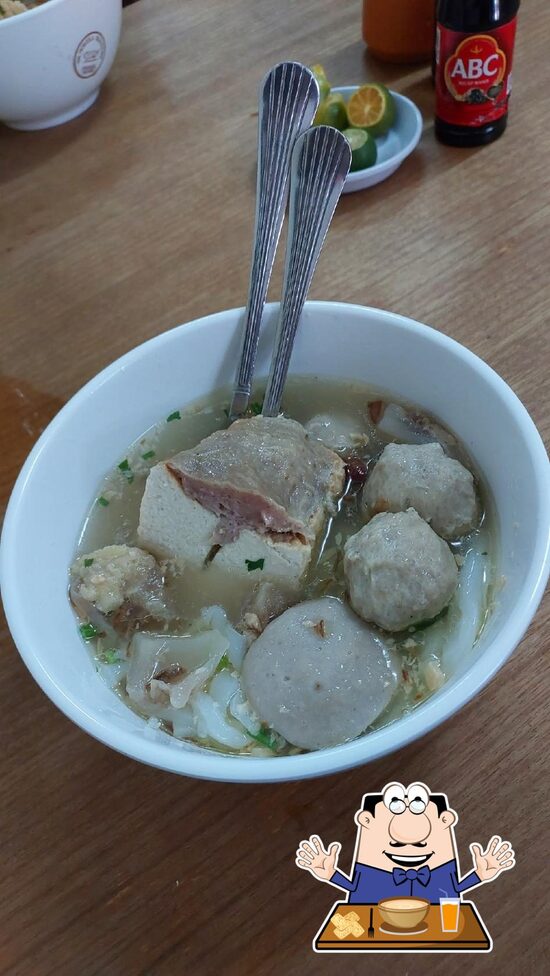 Menu at Bakso Sapi Singkawang Pluit Sakti restaurant, North Jakarta