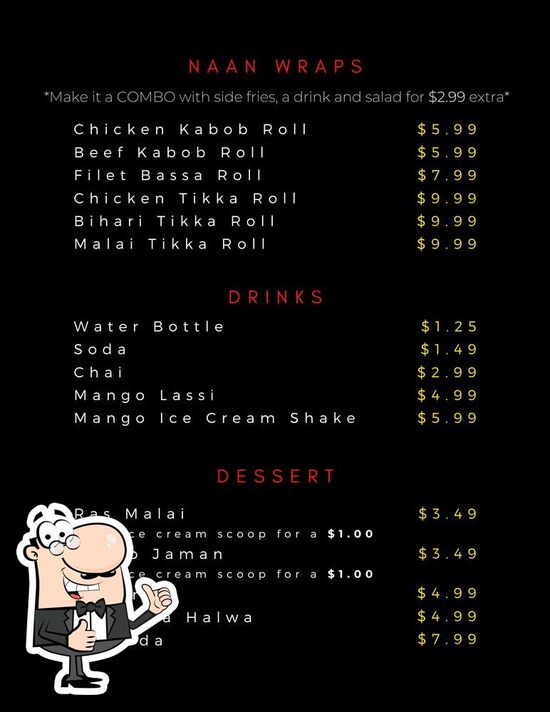 Daata Grill, 585 Ontario St S Unit 14 in Milton - Restaurant menu and ...