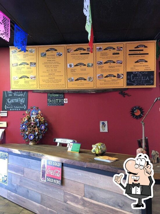 Menu at Taco TKO restaurant, Freehold