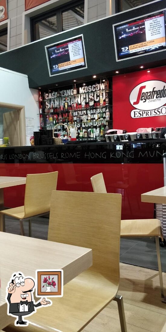 Menu at Segafredo Bar Tirana Airport, Kamëz, Tirana International Airport