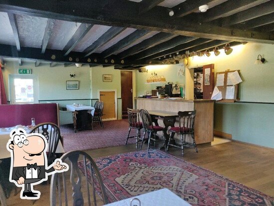 Menu at The Harp Inn pub & bar, England, Glasbury