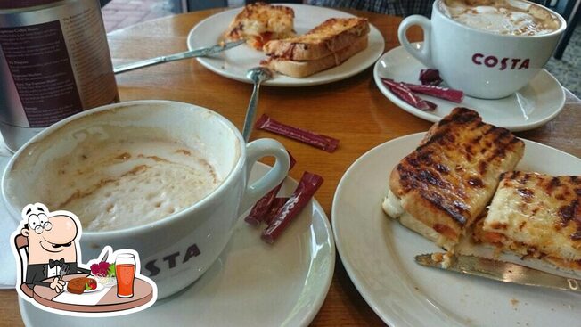 Menu at Costa Coffee cafe, Ireland, Eastgate Retail Park