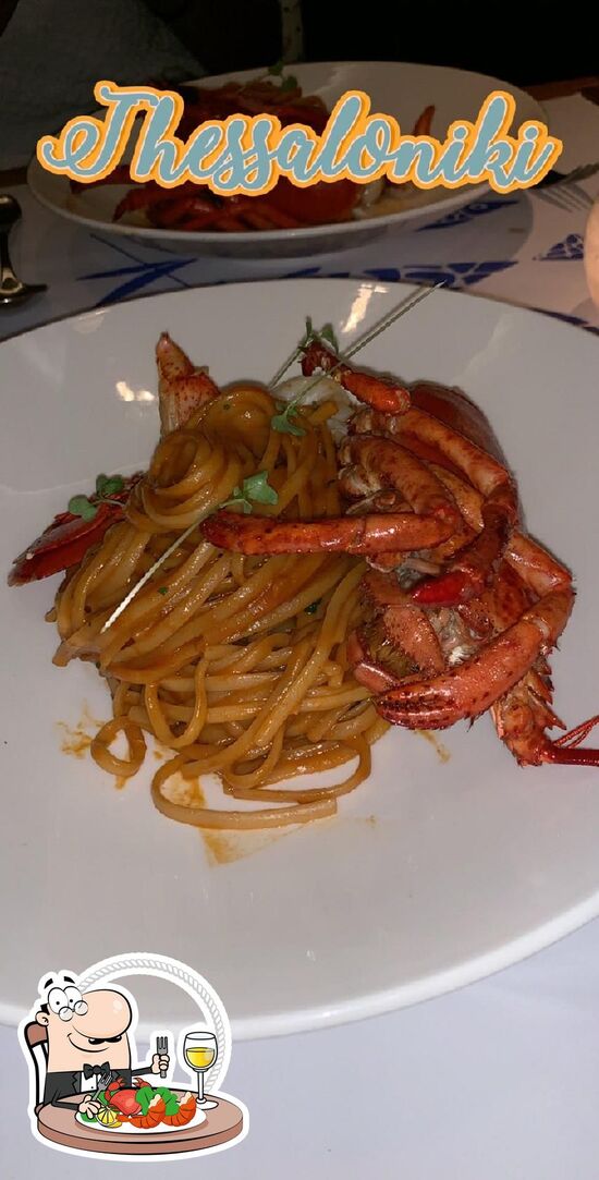 Menu at MAREA sea spirit, Thessaloniki