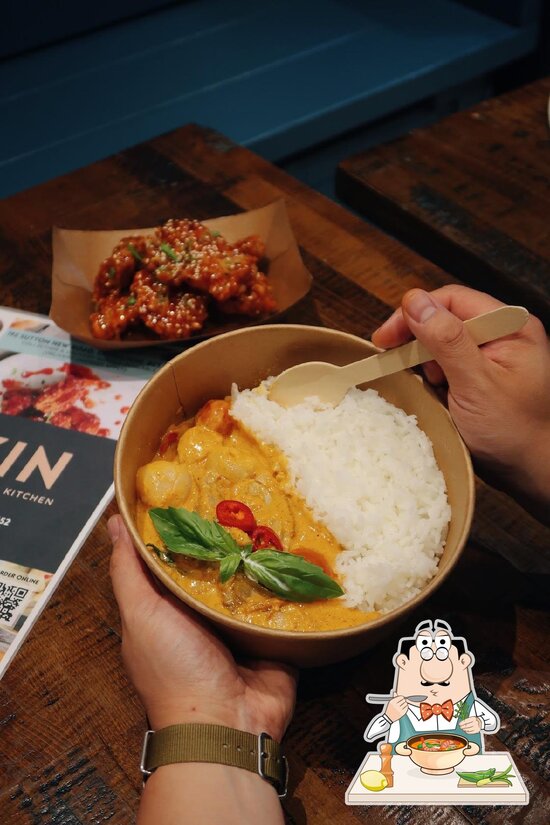 Menu at KIN Erdington restaurant, Birmingham