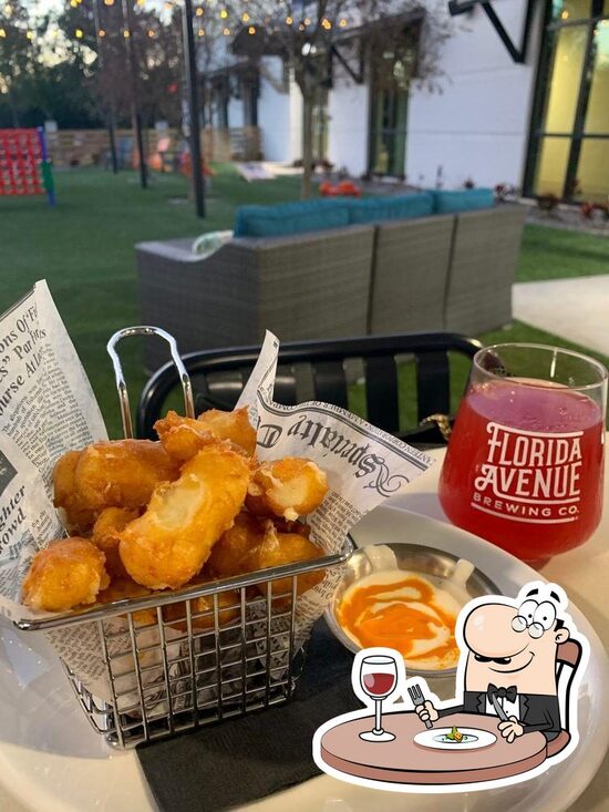 Menu at Florida Avenue Brewing Co. restaurant, Wesley Chapel