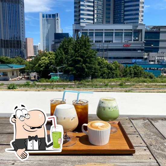 Menu at LAGOM cafe, Busan