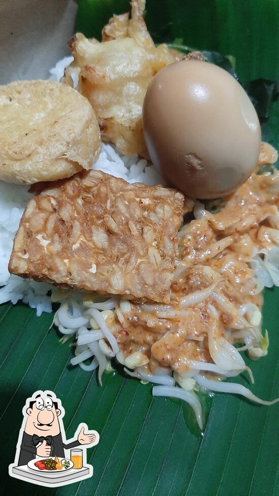 Menu at Nasi Pecel, Mentok