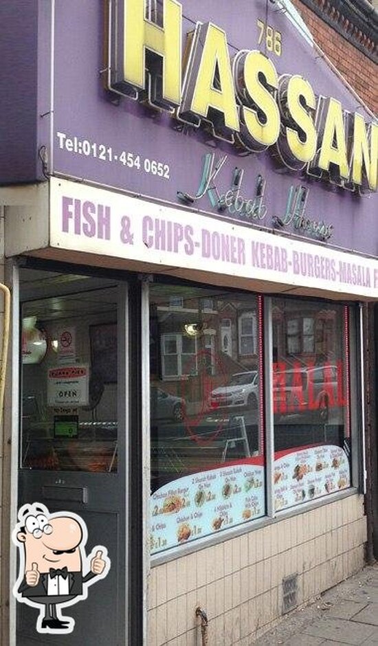 Menu at Hassan Kebab House restaurant, Birmingham