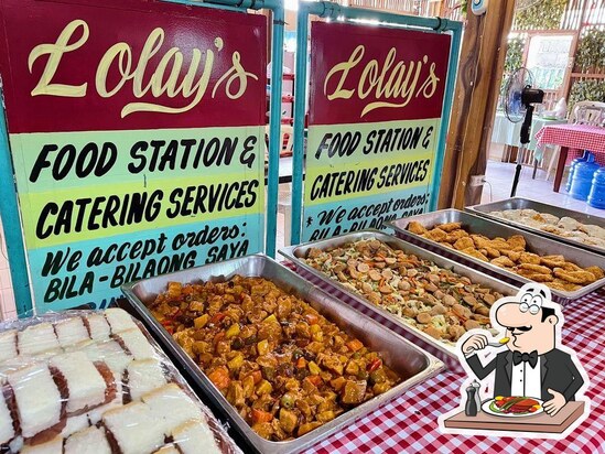 Menu at Lolay's Food Station and Catering Services restaurant, Legazpi City