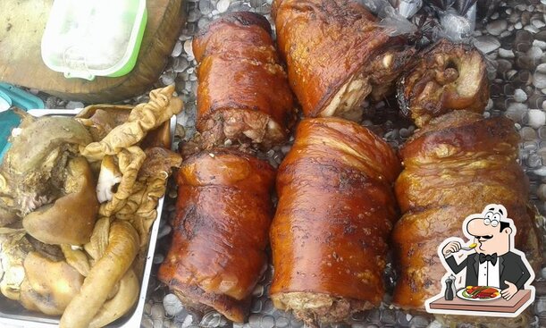 Menu at Rambo's Lechon and Boneless Lechon belly restaurant, Manila