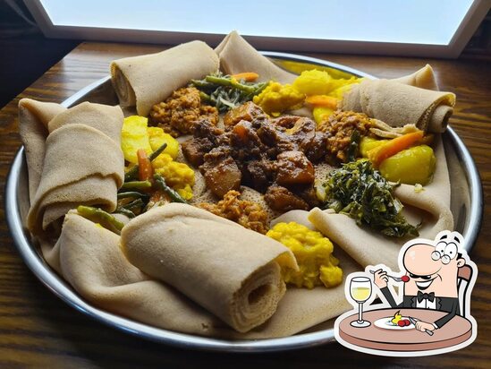 Menu at Addis Kitchen restaurant, London