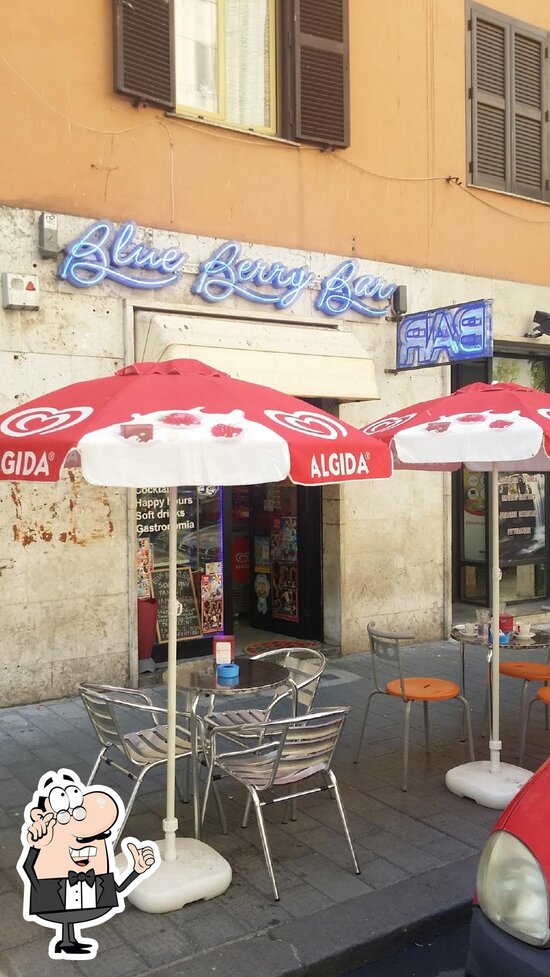 Menu at Blue Berry Bar, Rome