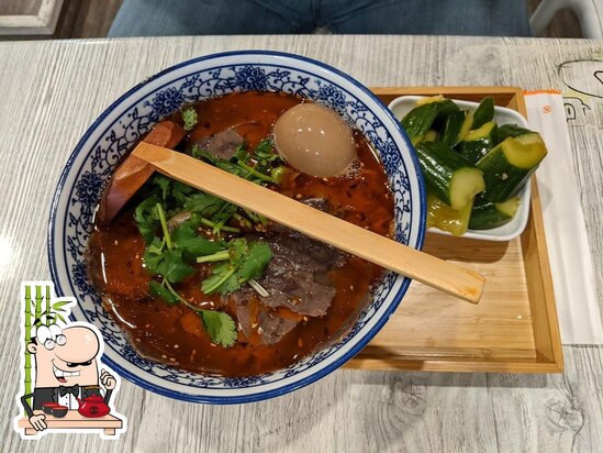 Menu at Captain Ma Noodles restaurant, Halifax, Brenton St #66
